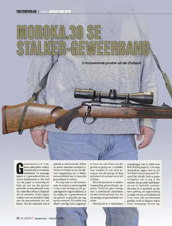 MOROKA.30 SE STALKER-GEWEERBAND - PressReader