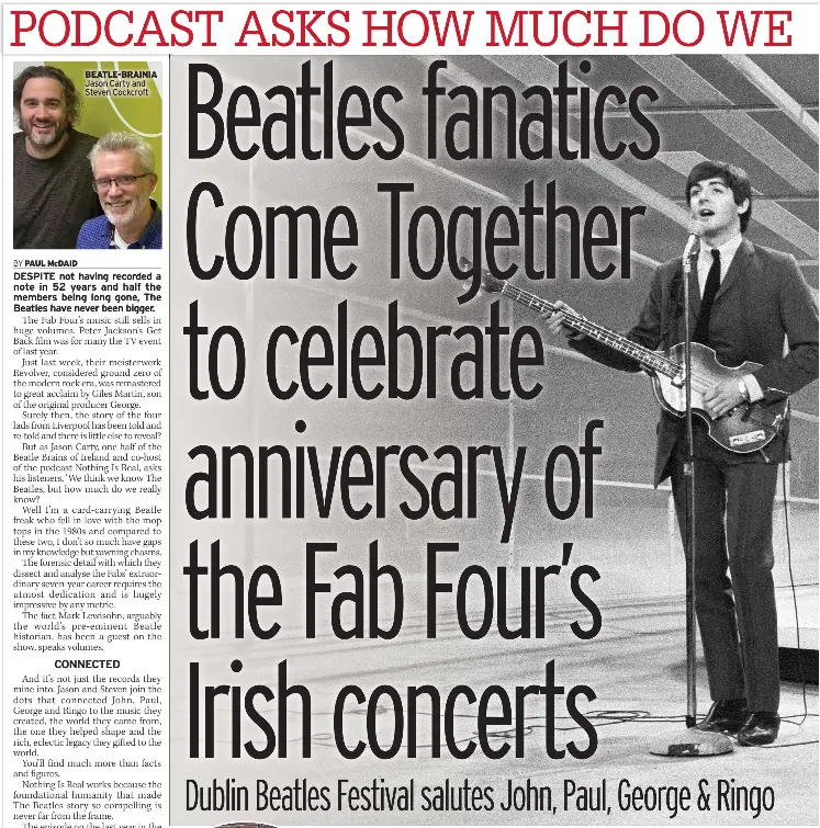 Beatles fanatics Come Together to celebrate anniversar­y of the Fab ...