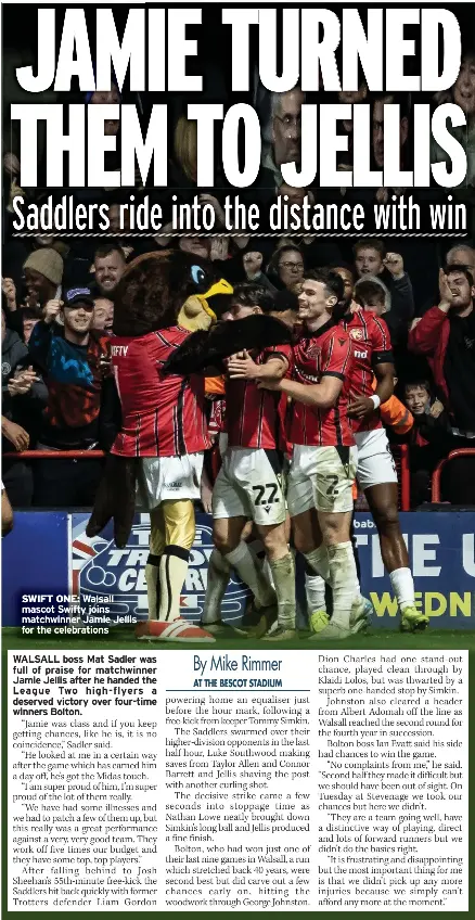 JAMIE TURNED THEM TO JELLIS - PressReader