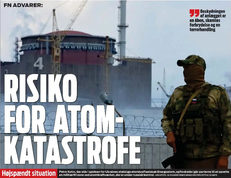 RISIKO FOR ATOMKATAST­ROFE - PressReader