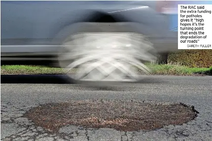 Extra £10m to cure county’s potholes ‘plague’ welcomed - PressReader