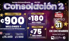 Sorteo de consolació­n reparte una millonada - PressReader