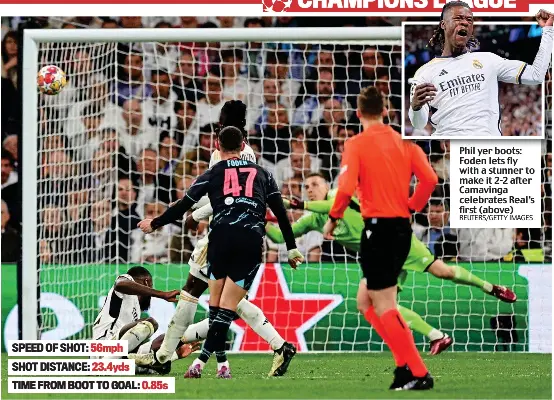 Foden’s rocket lights up a crazy night for Pep’s sloppy Citizens - PressReader