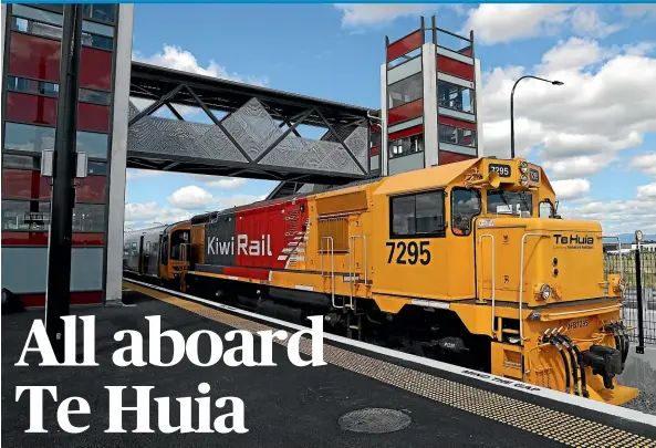 All aboard Te Huia - PressReader