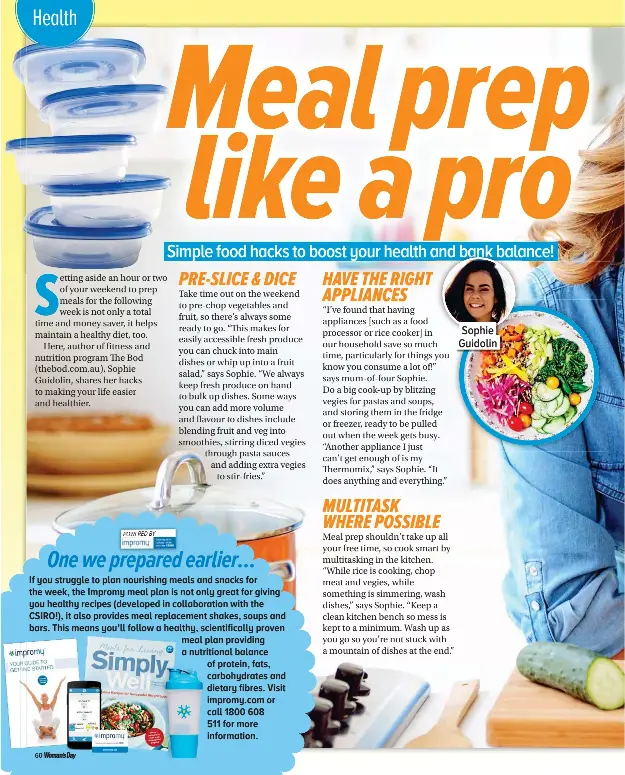 Meal prep like a pro - PressReader