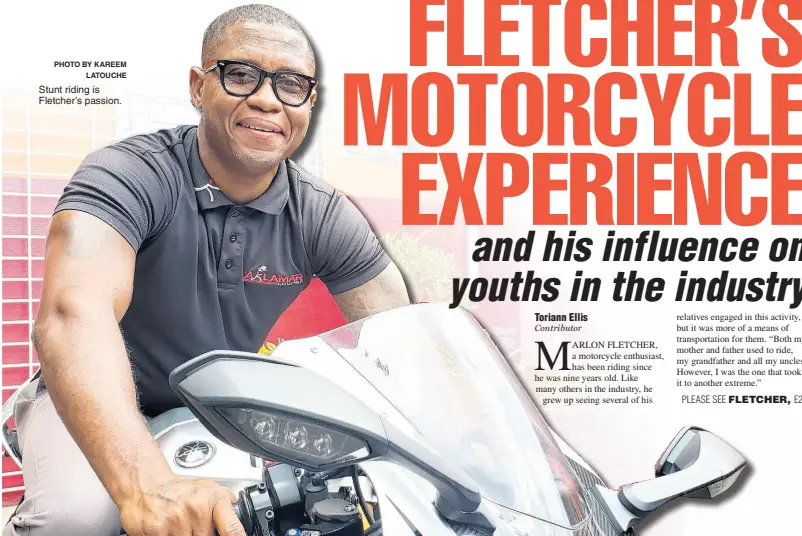 FLETCHER’S MOTORCYCLE EXPERIENCE - PressReader