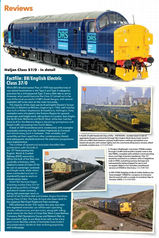 Factfile: Br/english Electric Class 37/0 - PressReader