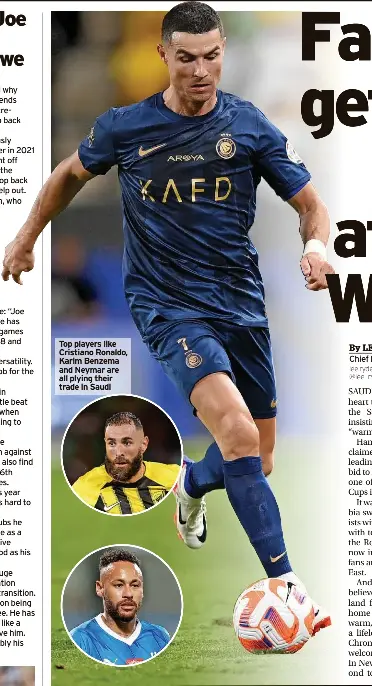 Fans would get a warm welcome at a Saudi World Cup - PressReader