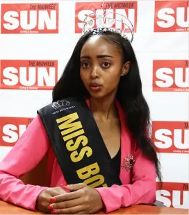 Anicia sets eyes on Miss World - PressReader