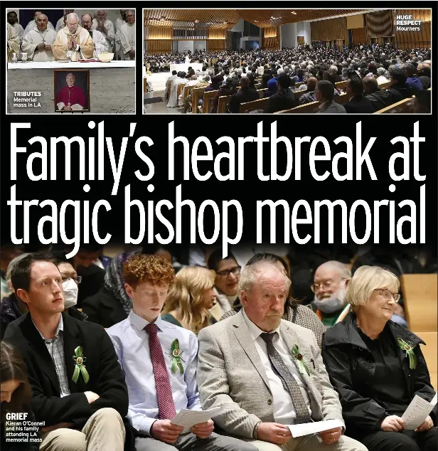 Family’s heartbreak at tragic bishop memorial - PressReader