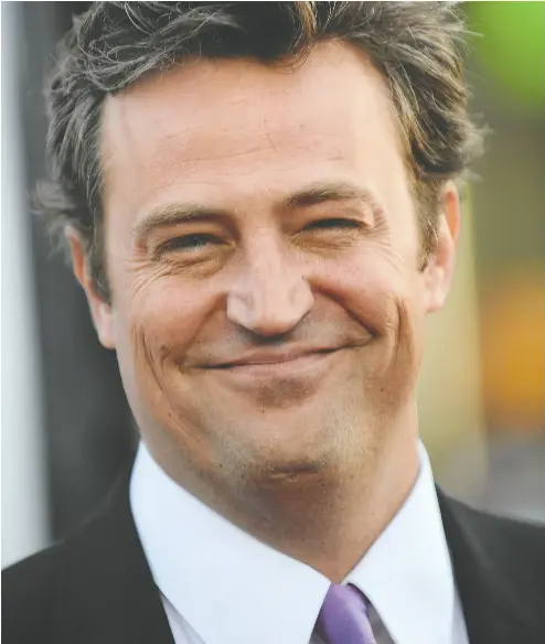 MATTHEW PERRY’S WIT MADE HIS CAREER, BUT COULDN’T FIX HIS PERSONAL PROBLEMS. - PressReader