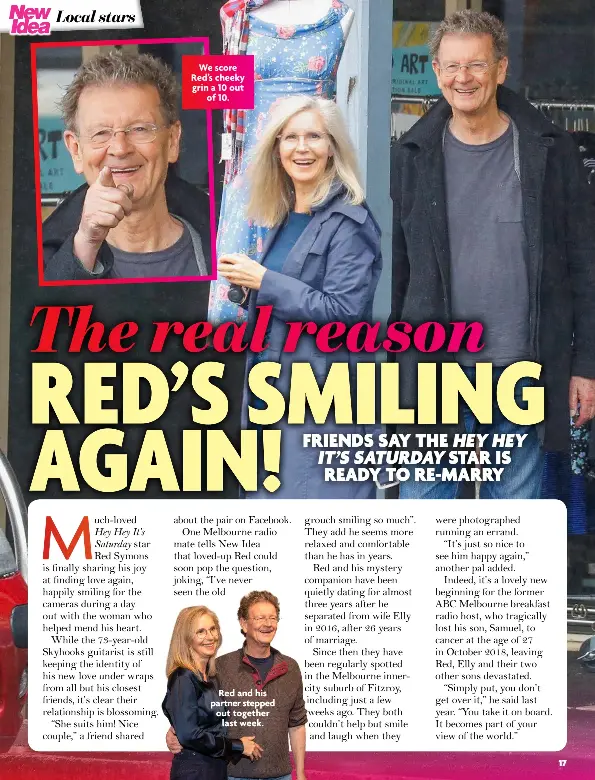 The real reason RED’S SMILING AGAIN! - PressReader