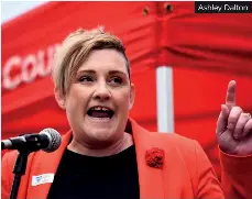 Introducin­g… Ashley Dalton MP - PressReader