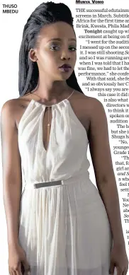 Thuso lands role on new ‘MTV Shuga’ - PressReader