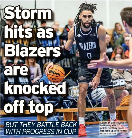 Storm hits as Blazers are knocked off top - PressReader