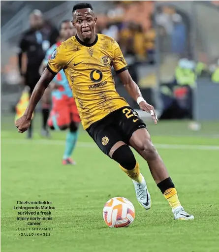 Matlou was told he ‘would never play again’ - PressReader