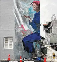 Artist Yip Yew Chong, Aware weigh in on samsui woman mural - PressReader
