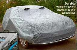 Halfords All-Season Car Cover - PressReader