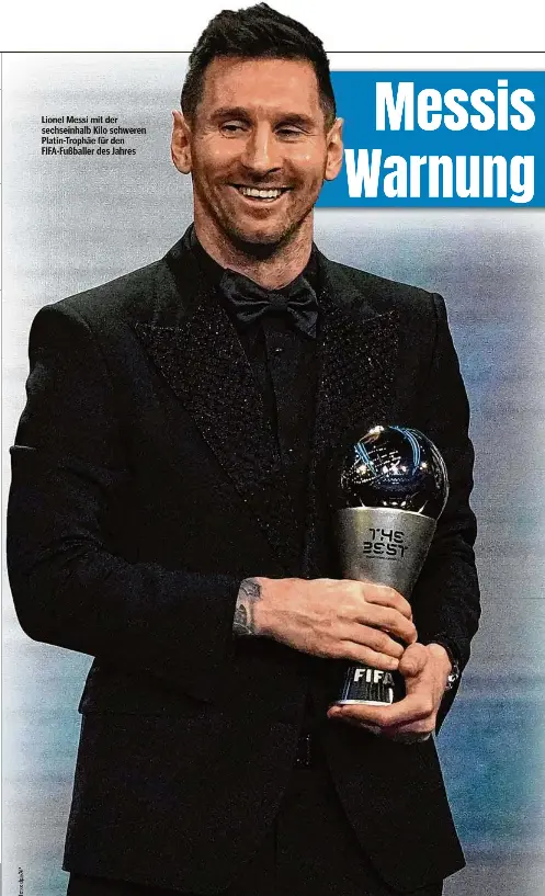 Messis Krönung wird zur Warnung an die Bayern - PressReader