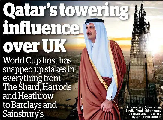 Qatar’s towering influence over UK - PressReader