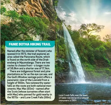 FANIE BOTHA HIKING TRAIL - PressReader