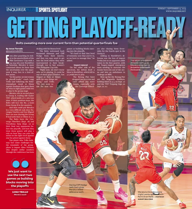 GETTING PLAYOFF-READY - PressReader