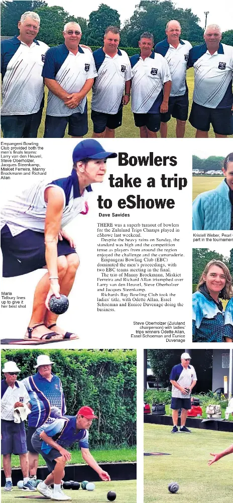 Bowlers take a trip to eShowe - PressReader