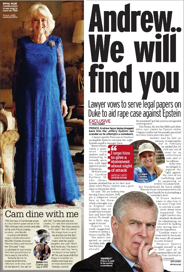 Andrew.. We will find you - PressReader