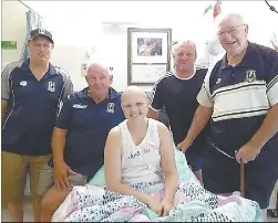 Men of League pop in to see Molly - PressReader