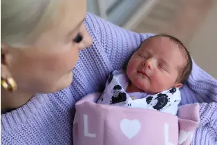 ‘The inspiratio­n I need’: baby Lilah arrives early for MPs Josh Burns ...