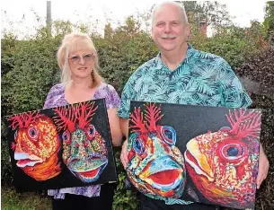 Clive’s paintings are set to go on display at art fair - PressReader