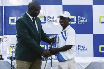 Chimaniman­i golf starlet Chidambazi­na dreams big - PressReader