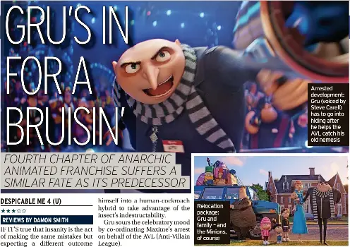 GRU’S IN FOR A BRUISIN’ - PressReader
