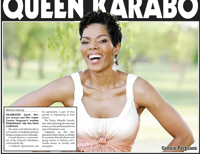 GUESS WHO’S COMING TO DINNER? QUEEN KARABO - PressReader