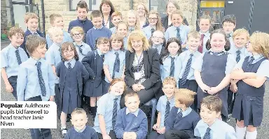 Fond farewell to school head - PressReader