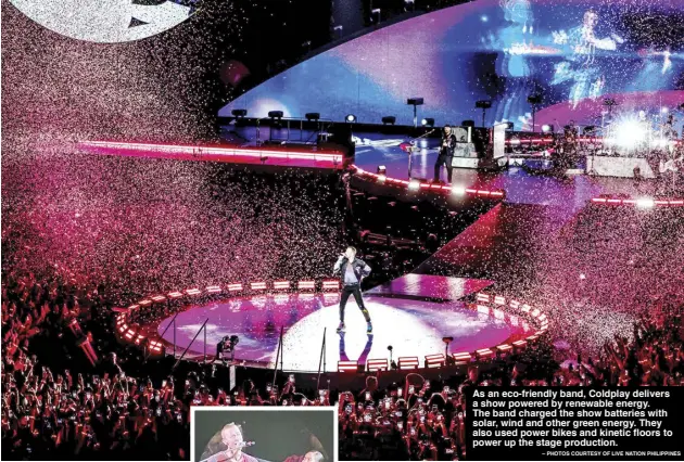 Coldplay turns Phl arena into a beautiful universe of its own - PressReader