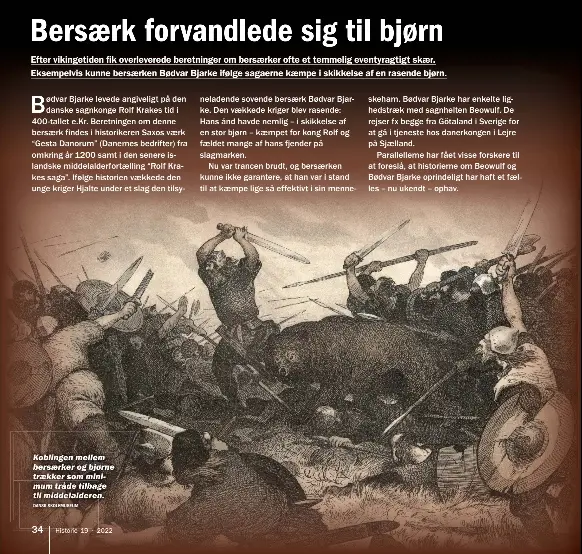 Bersærk forvandled­e sig til bjørn - PressReader