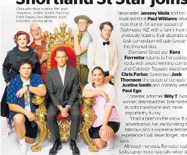 Shortland St Star joins all-new Taskmaster cast - PressReader
