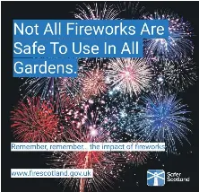 Scottish government launches Impact of Fireworks campaign - PressReader