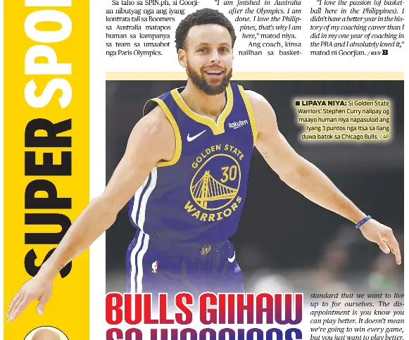 BULLS GIIHAW SA WARRIORS - PressReader