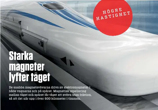 Starka magneter lyfter tåget - PressReader