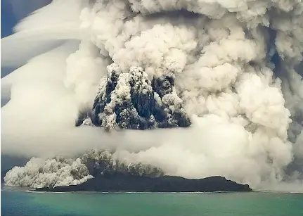 Ozone hole ‘likely’ affected by massive Tonga volcanic eruption - PressReader