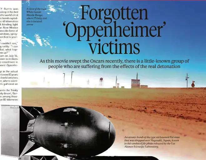 Forgotten ‘Oppenheime­r’ victims - PressReader