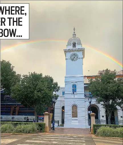 SOMEWHERE, UNDER THE RAINBOW… - PressReader