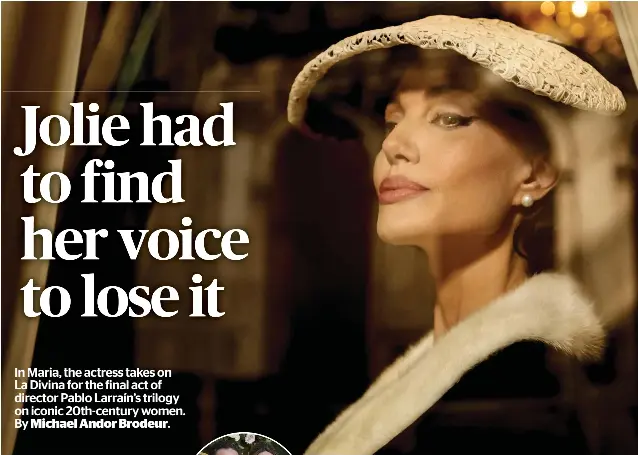 Jolie had to find her voice to lose it - PressReader