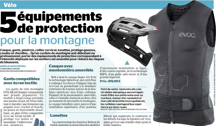 5 équipement­s de protection pour la montagne - PressReader