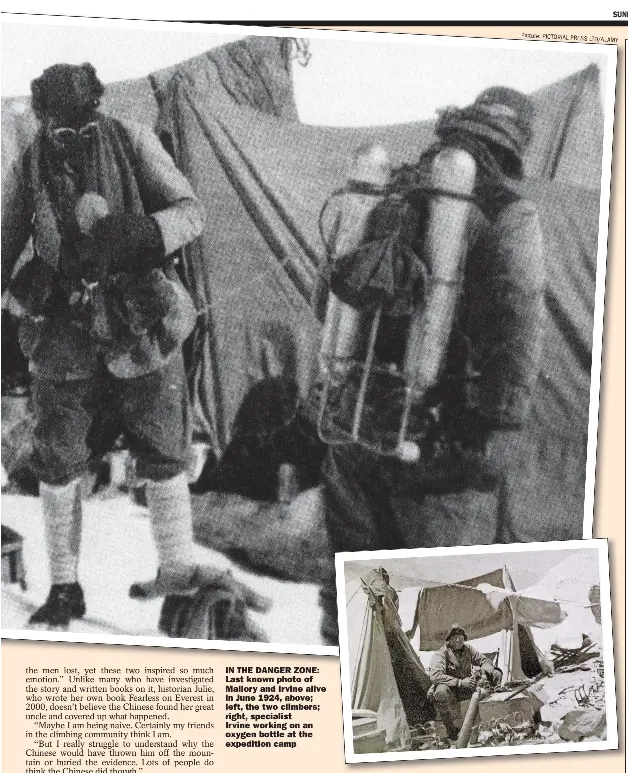 Were Irvine and Mallory first to beat Mt Everest? - PressReader