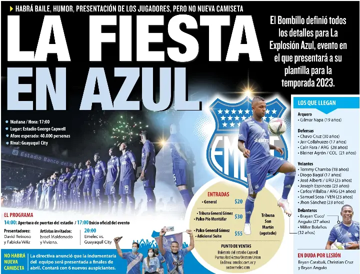 LA FIESTA EN AZUL - PressReader