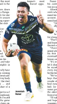 Nanai puts Cows before his country - PressReader