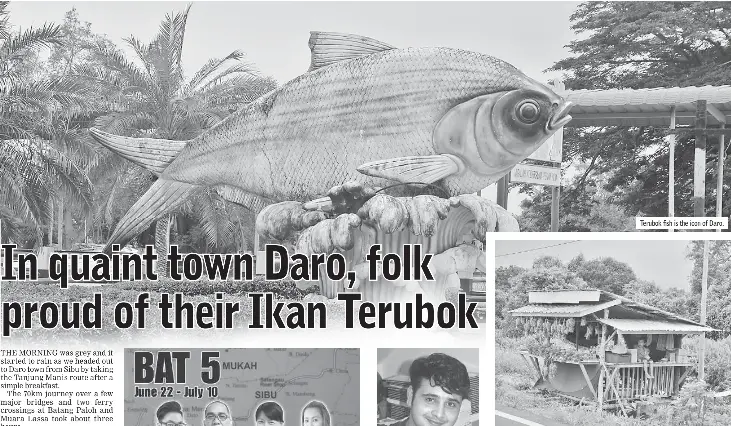 In quaint town Daro, folk proud of their Ikan Terubok - PressReader